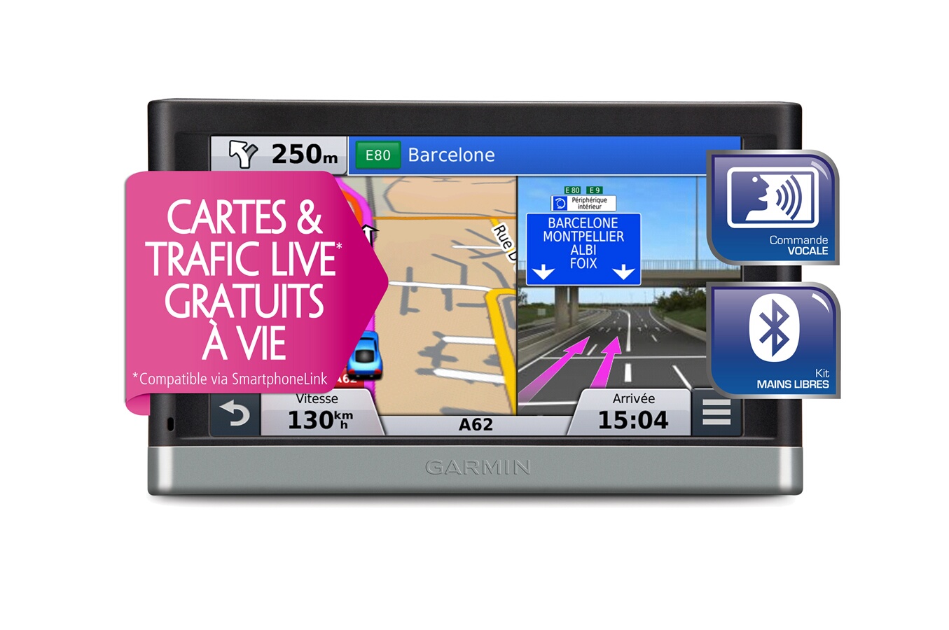 Gps Garmin Nuvi Lmt Nuvi Lmt Darty