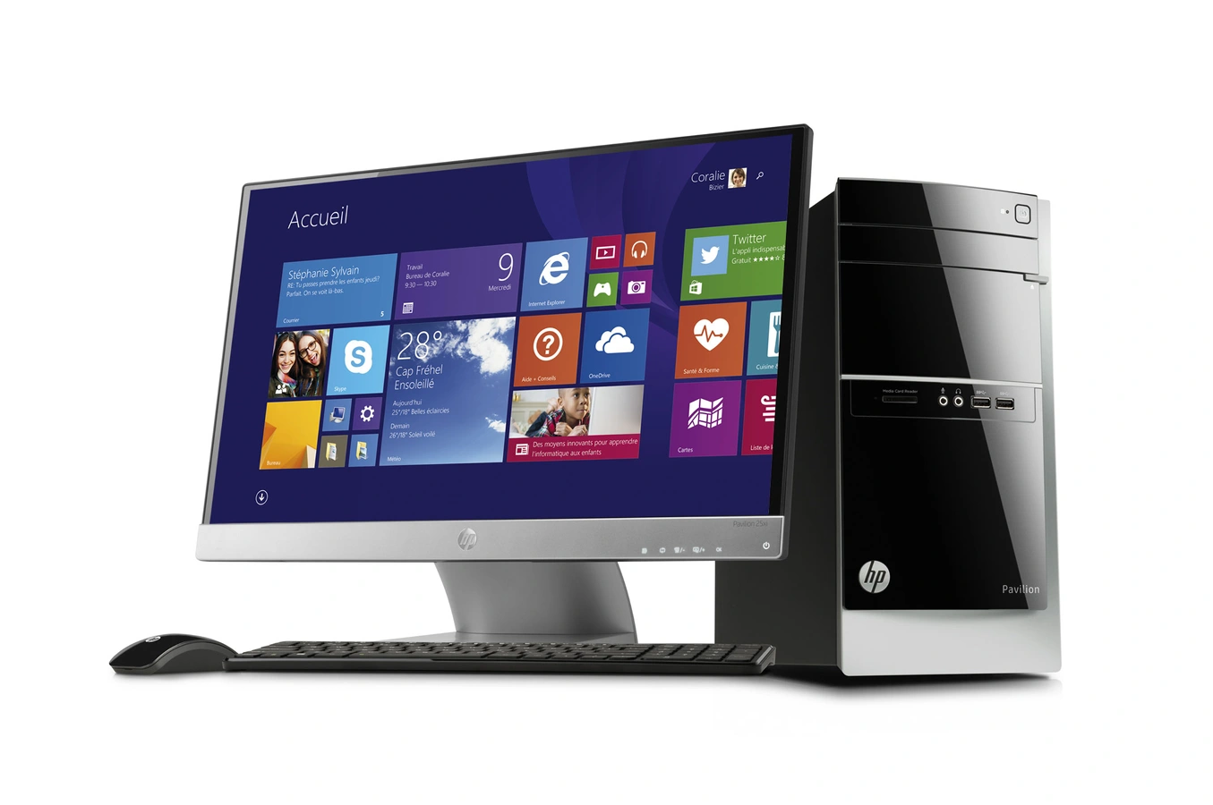 PC de bureau Hp PAVILION 500-546NFM (4089049) | Darty