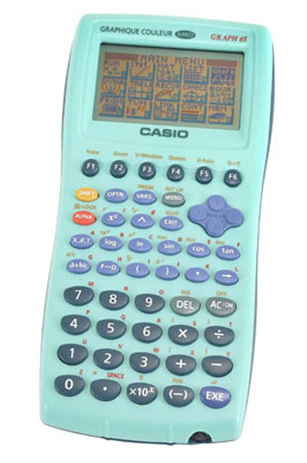 Calculatrice graphique Casio GRAPH 65 USB VERT - GRAPH65USB (2330750) | Darty