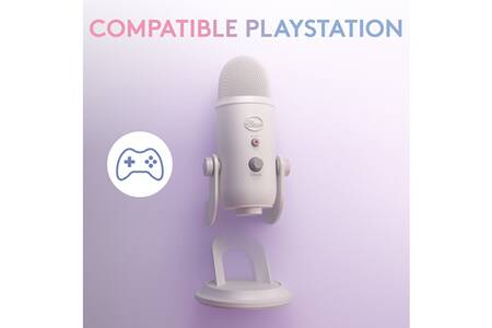Microphone Logitech Blue Yeti Microphone Gaming USB pour Streaming ...