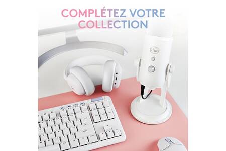 Microphone Logitech Blue Yeti Microphone Gaming USB pour Streaming ...