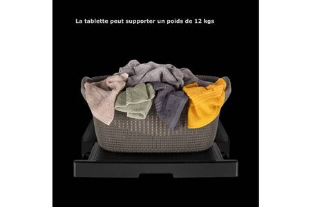 Kit de superposition Haier HASTKU10FB - Kit de superposition noir | Darty