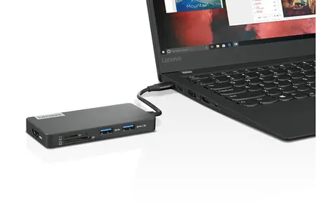 Hub USB Lenovo HUB USB-C 7 EN 1 GX90T77924 | Darty