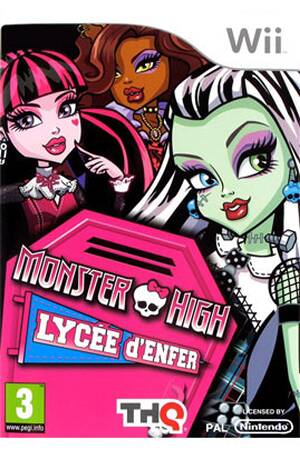 Rétrogaming Thq MONSTER HIGH : LYCEE D'ENFER | Darty