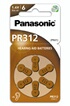 Piles Panasonic PACK 6 PILES AUDITIVES PR312 / PR41 | Darty