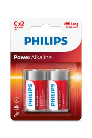 Piles Philips PILES LR14 X2 | Darty
