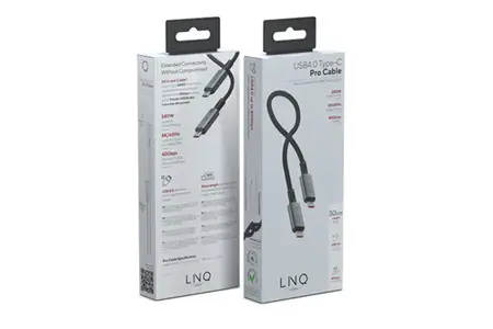 Câble et Connectique Linq CABLE USB4 PRO CABLE TYPE C 0.3 M - LQ48028 ...