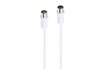 Accessoire TV vidéo Accsup CABLE ANTENNE COAXIAL 10M BLANC | Darty