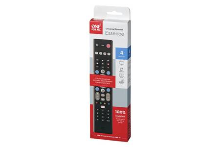 Télécommande One For All UNIVERSELLE 4 EN1 URC 1241 ESSENCE 4 | Darty