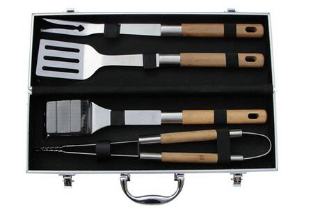 Accessoire barbecue et plancha Cooky BBQ set 4 pièces - BBQ SET 4 PI ...