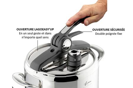 Autocuiseur Lagostina AUTOCUISEUR INOX IRRADIAL 7L AVEC PANIER ...
