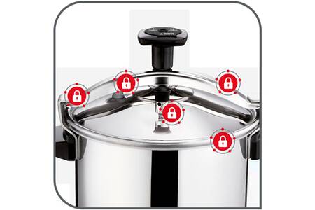 Autocuiseur Seb AUTHENTIQUE 6 L COCOTTE-MINUTE INDUCTION P0530700 | Darty