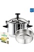 Autocuiseur Seb AUTHENTIQUE 8L COCOTTE-MINUTE INDUCTION P0531100 ...