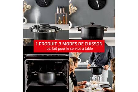 Autocuiseur Seb Autocuiseur Clipso Tempo 3-in-1 Cocotte-minute, Faitout ...