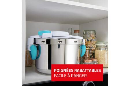 Autocuiseur Seb CLIPSOMINUT' EASY+ COCOTTE MINUTE, 6L, POIGNÉES ...