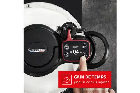 Autocuiseur Seb CLIPSO NOW+ 6L + MINUTEUR INTELLIGENT INDUCTION ...