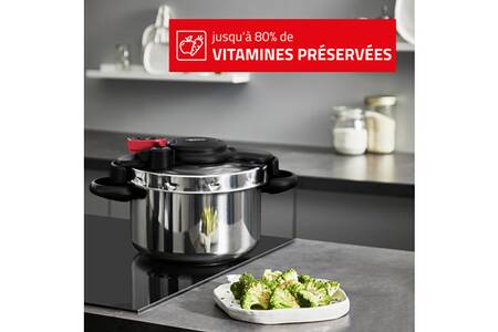 Autocuiseur Seb CLIPSO NOW+ 6L + MINUTEUR INTELLIGENT INDUCTION ...