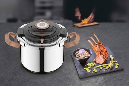 Autocuiseur Seb Clipso®+ Precision Autocuiseur Copper 8L Poignées ...
