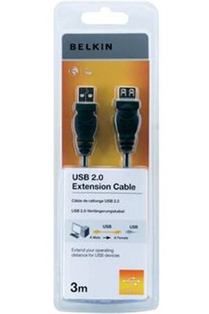 Cables USB Belkin Rallonge USB Mâle/Femelle 3M | Darty