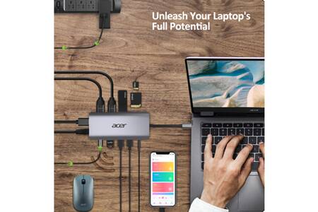 Hub USB Acer HUB USB-C 12 EN 1 | Darty