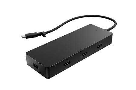Hub USB Hp HUB USB-C 4 EN 1 GRIS | Darty