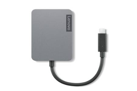 Hub USB Lenovo HUB USB-C 4 EN 1 VERS USB-A / RJ45 / VGA / HDMI | Darty