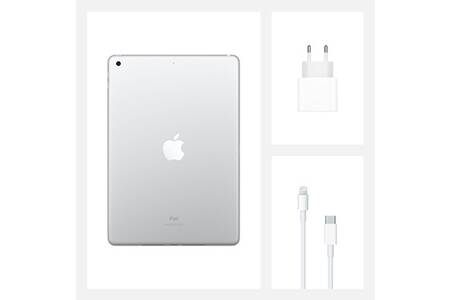 iPad Apple iPad 10,2'' 128 Go Argent WI-FI 8ème génération 2020 | Darty
