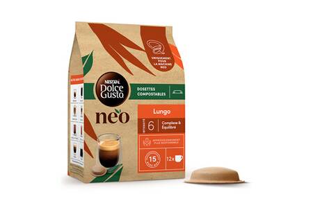 Café et thé Neo Par Dolce Gusto NEO by NESCAFE Dolce Gusto Lungo X12 ...