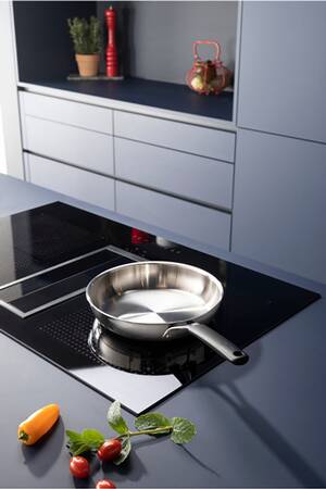 Poele Lagostina POÊLE INOX ESPERTA TRIPLY 28 CM INDUCTION 012909040128 ...