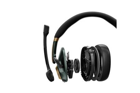 Casque PC Epos gaming sans-fil H3PRO Hybrid Vert | Darty