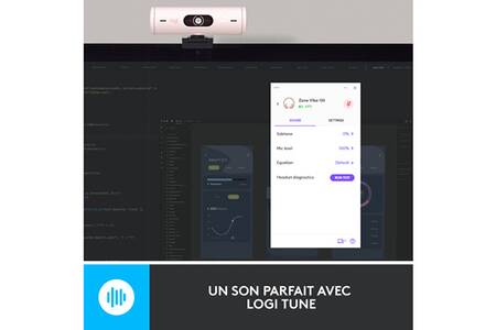 Casque PC Logitech Zone Vibe 100 Casque d''ecoute leger sans fil avec Micro anti-bruit - Rose ...