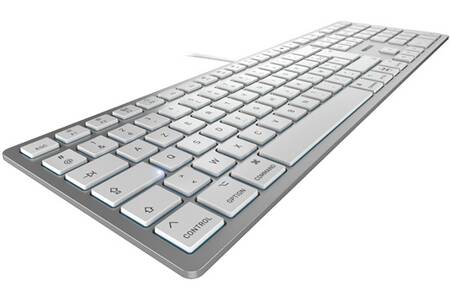 Clavier Cherry KC 6000C FOR MAC - Clavier design ultra-plat avec ...