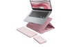 Clavier Logitech Casa Pop-Up Desk Rose, support, clavier sans fil, pavé ...