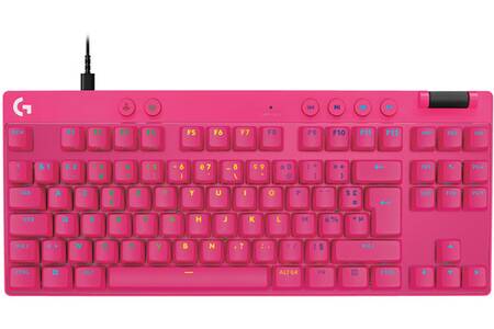 Clavier Logitech G PRO X TKL RAPID, gaming filaire sans pave numerique ...