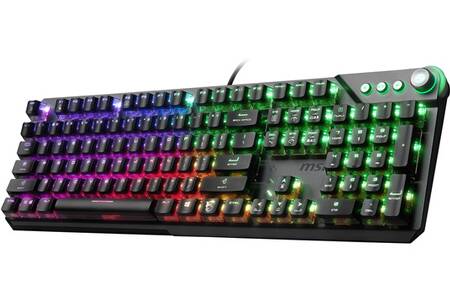 Clavier Msi VIGOR GK71 SONIC RED FR | Darty