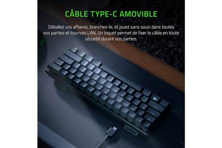 Clavier Razer Huntsman Mini (Red Switch) - Razer Huntsman Mini (Red ...