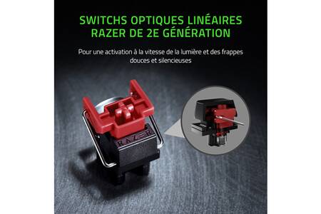 Clavier Razer Huntsman Mini (Red Switch) - clavier optique | Darty