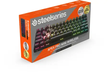 Clavier Steelseries Apex Pro Mini sans fil noir - STEELSERIES APEX PRO ...