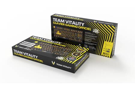 Clavier Vitality MECANIQUE - RED SWITCH - TKL 6 Programmable | Darty