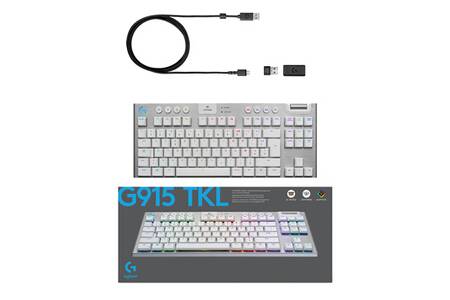 Clavier Logitech G915 Lightspeed TKL Tactile | Darty