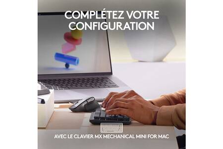 Souris Logitech MX Master 3S pour Mac - Bluetooth Sans Fil - Gris Sideral | Darty