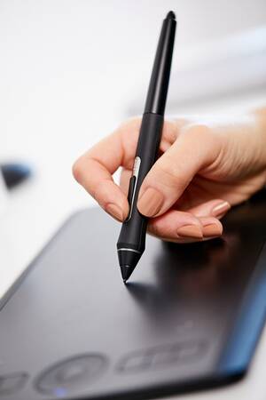 Tablette graphique Wacom Tablette graphique a stylet Bluetooth - Stylet ...