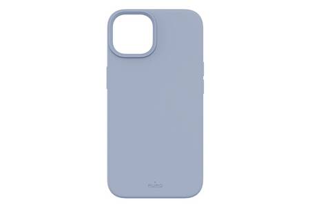 Coque et étui téléphone mobile Puro Coque Silicon Icon IP14 / IP13 Bleu ...