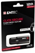 Clé USB Emtec CLE USB 3.2 CLICK SECURE B120 128GB | Darty