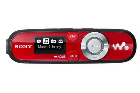 Lecteur audio vidéo MP3-MP4 Sony NWZ-B142FB 2GO ROUGE - NWZB142FB | Darty