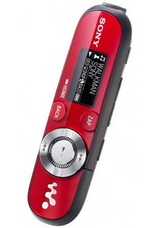 Lecteur audio vidéo MP3-MP4 Sony NWZ-B142FB 2GO ROUGE - NWZB142FB | Darty