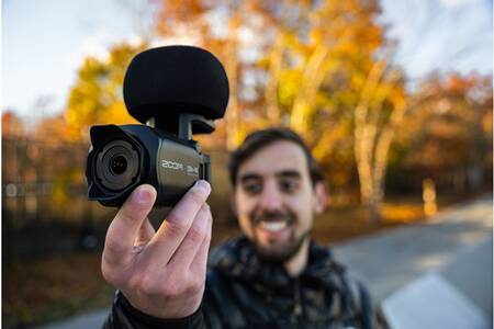 Dictaphone Zoom Q8n-4K - Enregistreur numerique audio et video 4K HDR ...