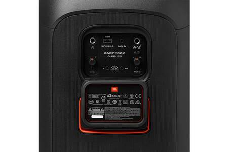 Enceinte Sono DJ Jbl Partybox Club 120, Enceinte de soiree portable | Darty