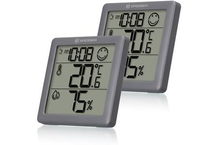 Station météo Bresser Thermo / Hygrometre, indicateur de confort ...