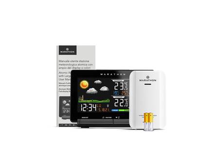 Station météo Marathon LISBON avec grand écran couleur et capteur à ...